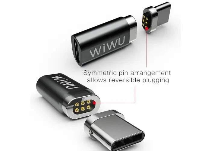 MagSafe Magnetic Type-C USB C Elbow Adapter Connector for MacBook Notebook