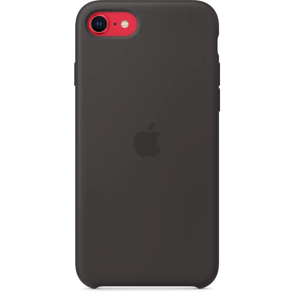 Apple Silicone Case Black iPhone SE 2